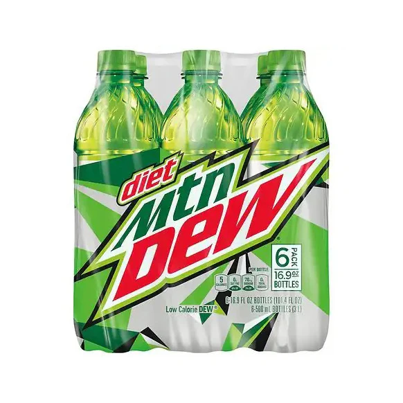 Mountain Dew Fruit Quake 355ml/mountain Dew / Mtn Dew Regular - 2/12 ...