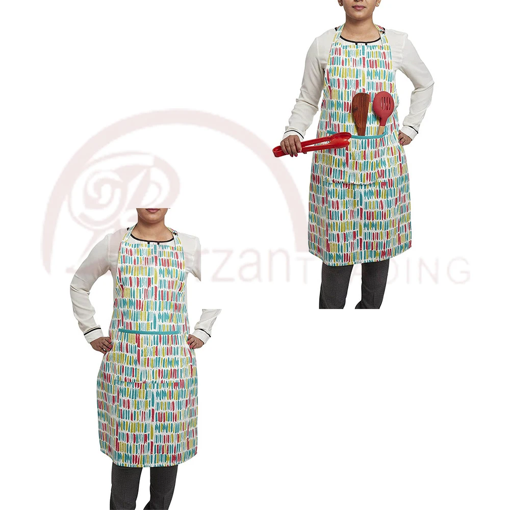 New Design 2024 Custom Apron Fashionable Adult Waterproof Apron For ...