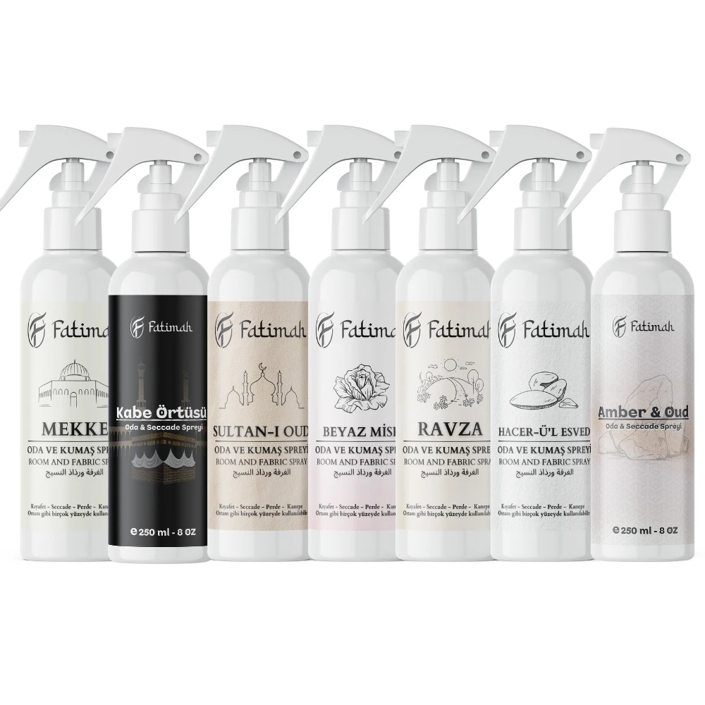 Fatimah 250 Ml Long-lasting Pleasant Scent Room And Prayer Rug Spray ...