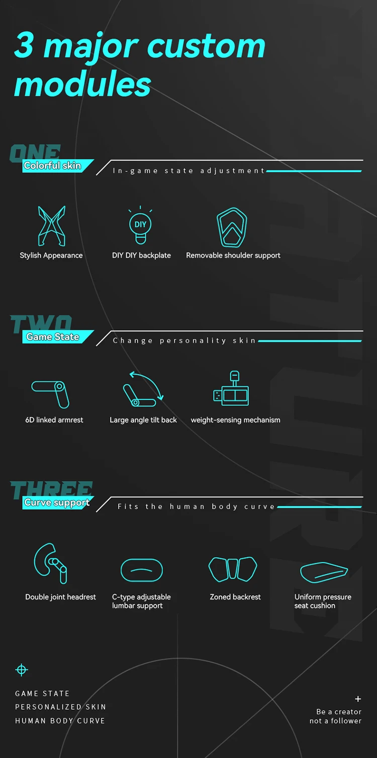 X5PRO Ergonomic Mesh Gamer Chair - 6D Armrest Comfort