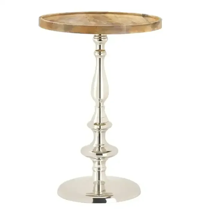 Wholesale Luxurious Side Table Latest Arrival Gold Coated Aluminium ...