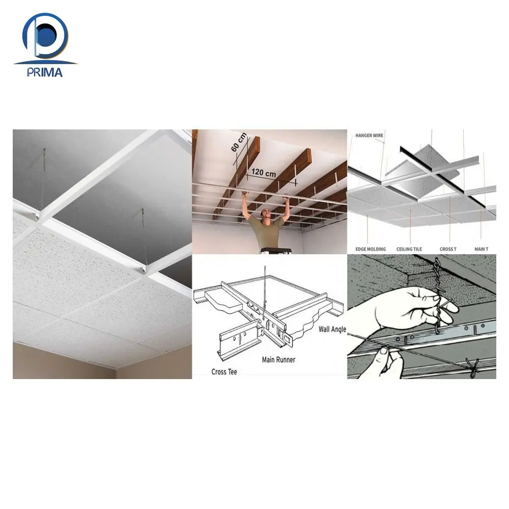 Custom Color Square Tube Ceiling System with Excellent Load Capacity ...