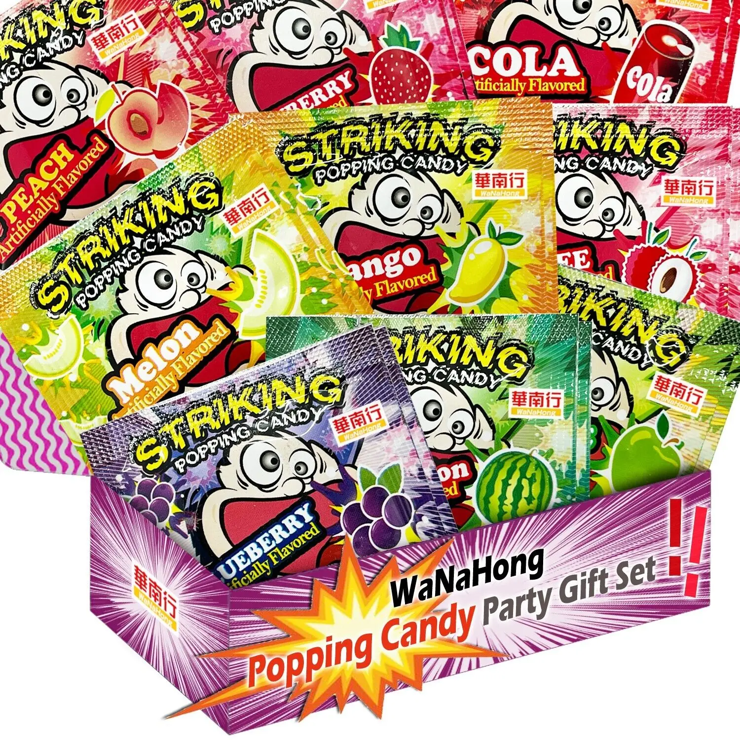 Striking Popping Candy Pineapple 15g - Soda Drink - Buy Striking ...
