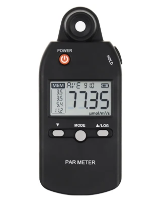 Digital PAR Meter - Measure Plant Photosynthetic Activity