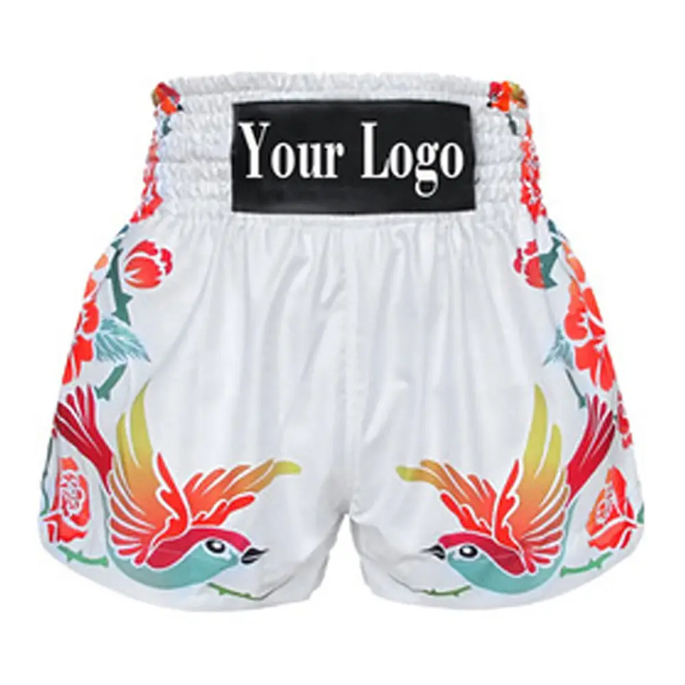 Sublimated Men Fight Shorts Boxing Pants Shorts Embroidery Mma Short ...