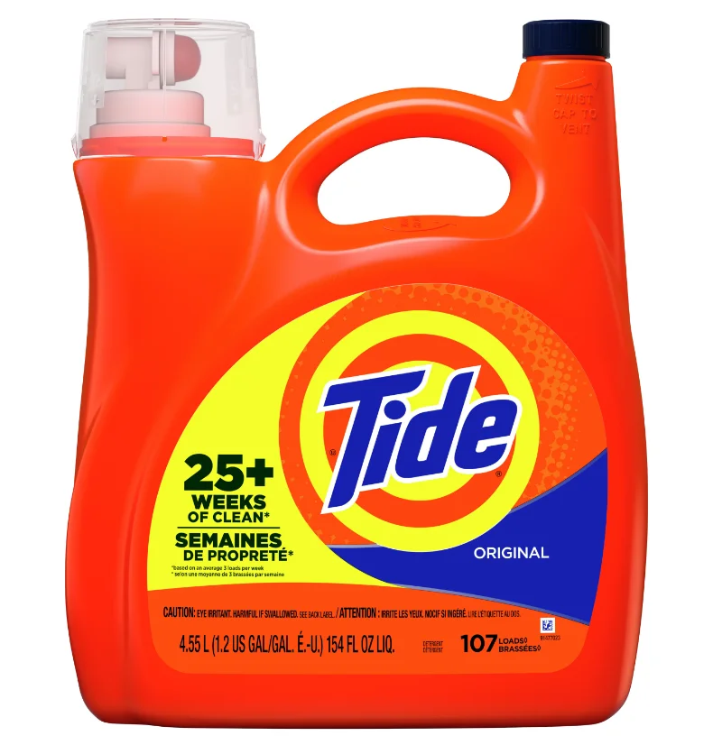 Tide Ultra Concentrated Liquid Laundry Detergent,Original 158 Loads ...