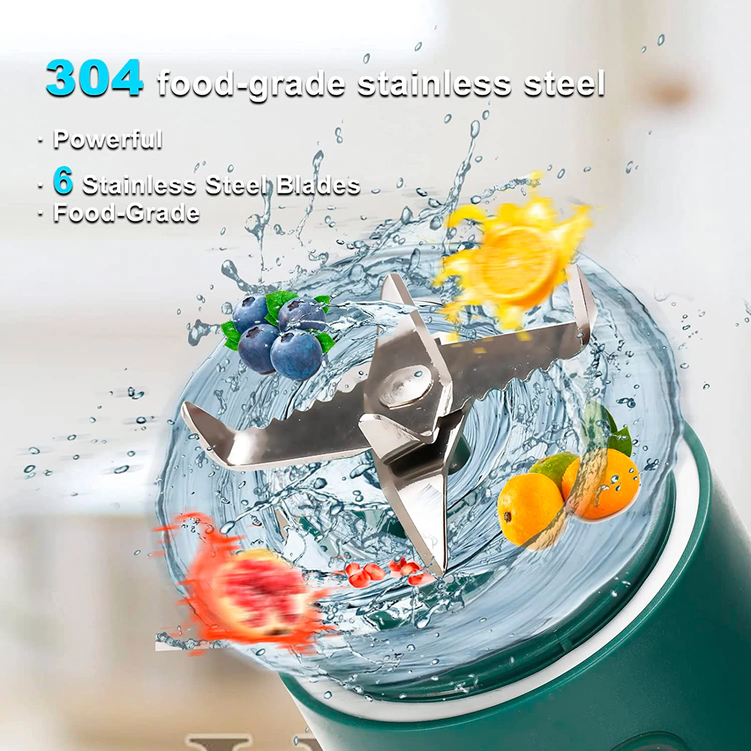 Ultra Bullet Personal Blender For Shakes And Smoothies With Travel Cup ...