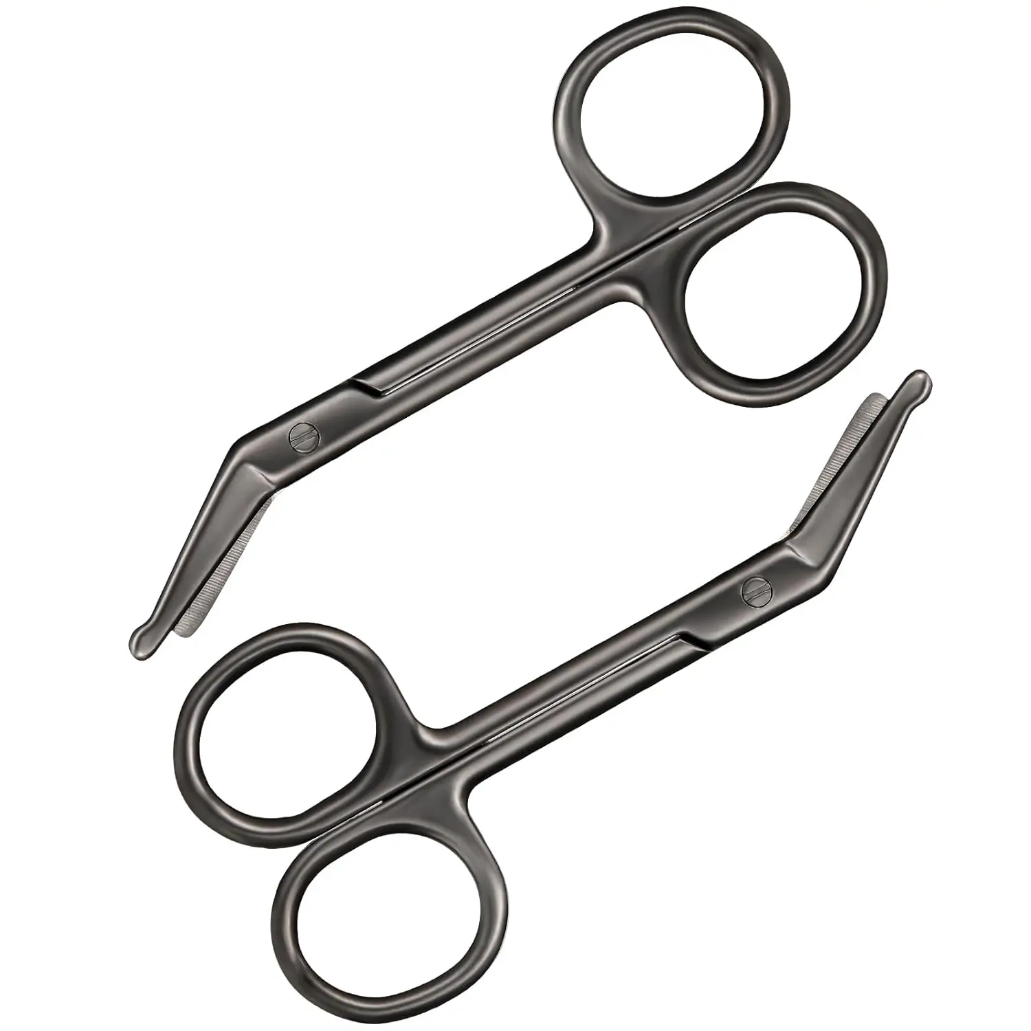 Curved Blade Stainless Steel Ostomy Scissors Surgical Instruments Basis ...