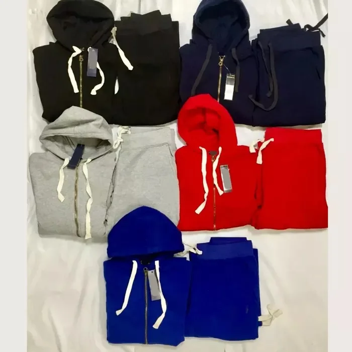 Custom Sportswear Your Brand Logo Long Sleeve Mens Tracksuit / Sweat ...