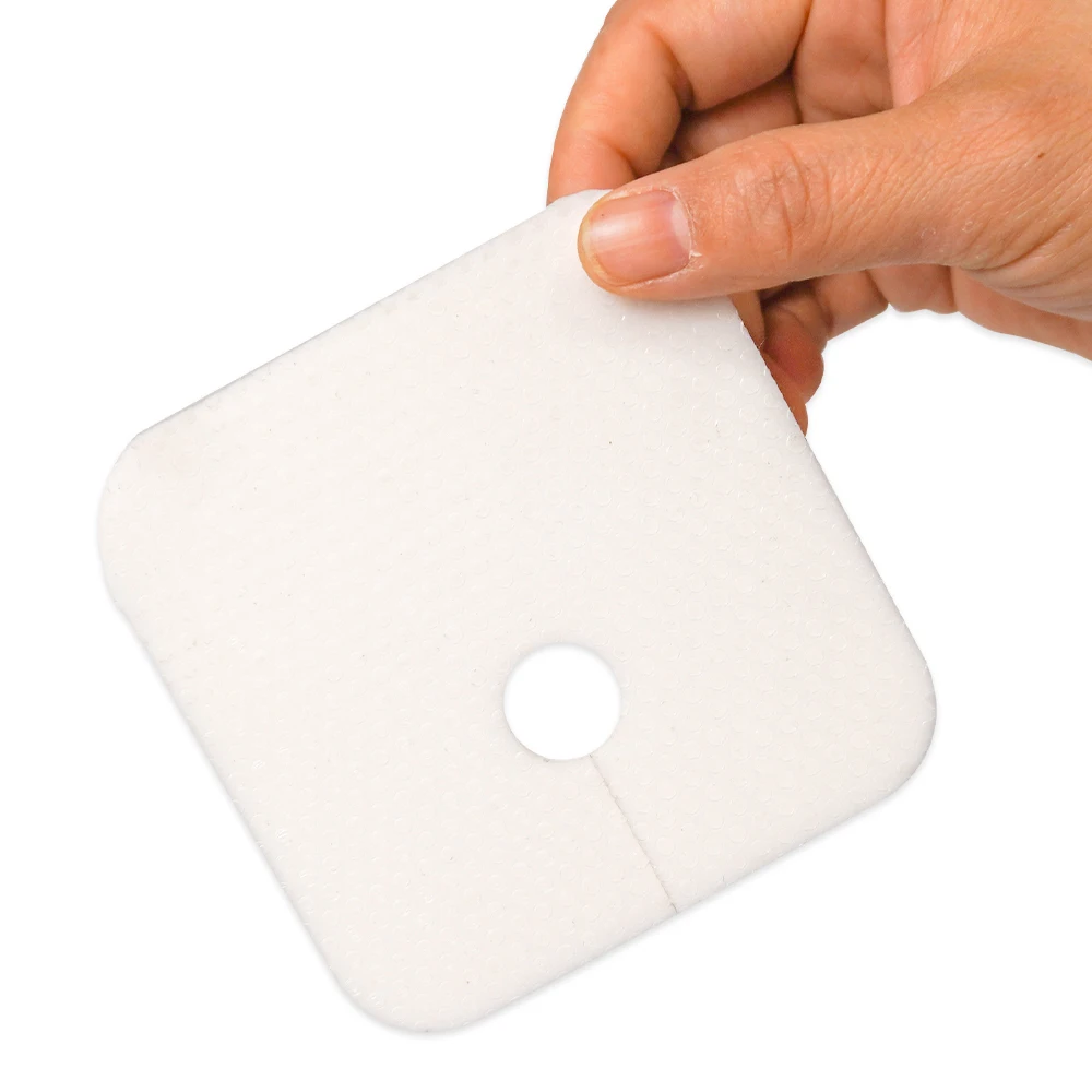 Tracheostomy Fixation Dressing, Trummed Foam Tracheostomy Dressing ...