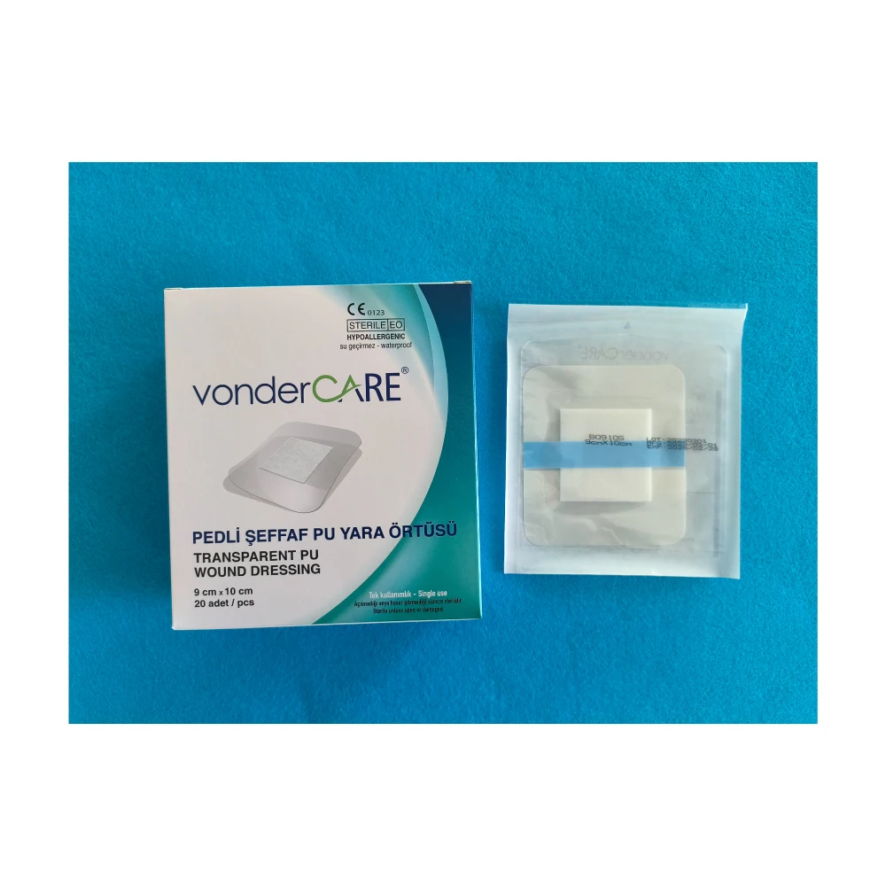 Transparent Pu Wound Dressing Hypoallergenic Waterproof 5x7 5 Cm 5x9 Cm ...