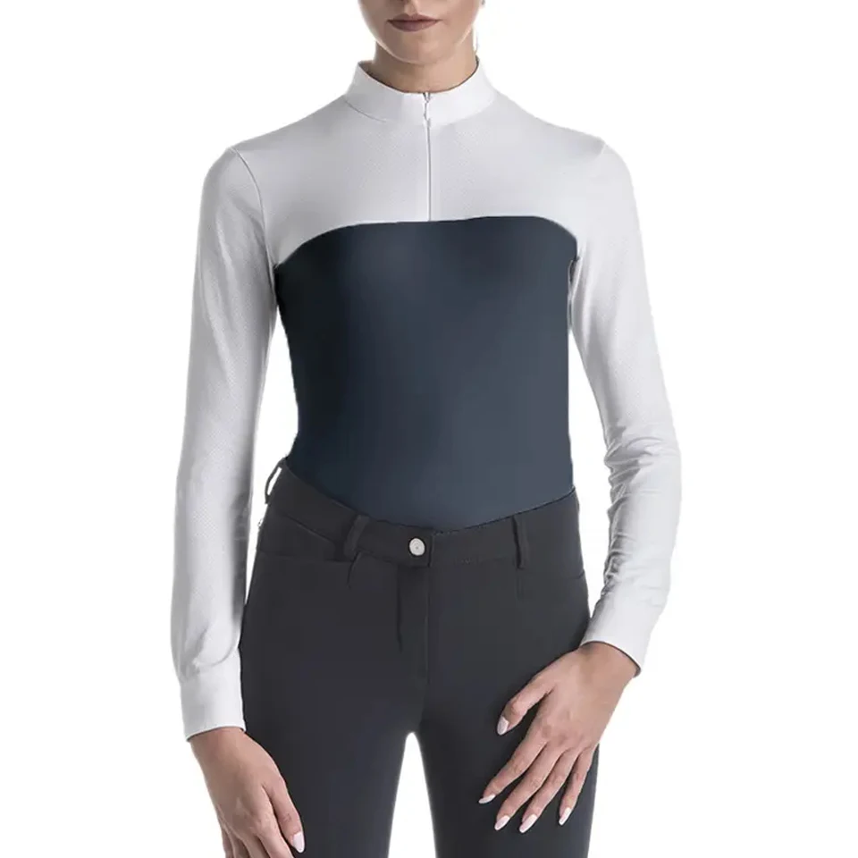 Factory Made Wholesale Equestrian Competition Shirt Riding Show Shirt ...