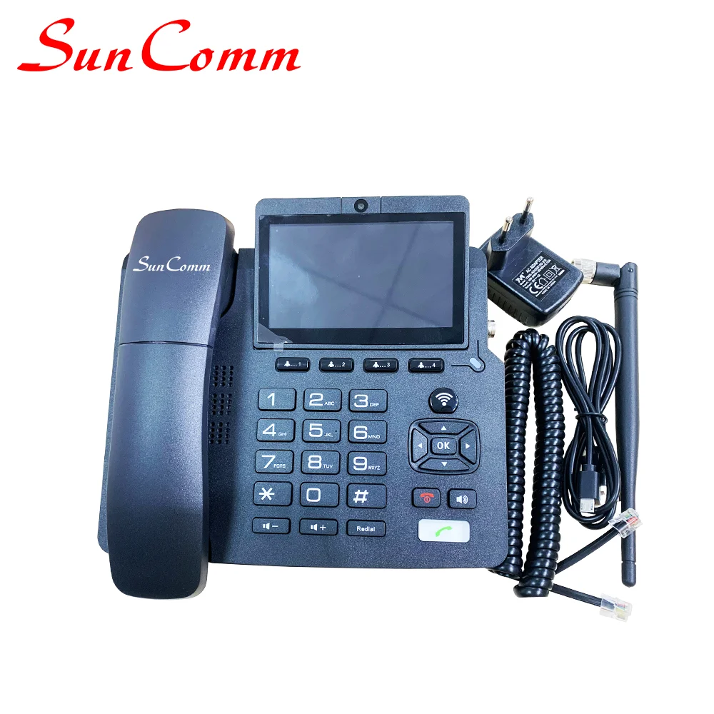 Touch Screen 4g Lte Fixed Wireless Phone Landline Phone With Sim Card ...