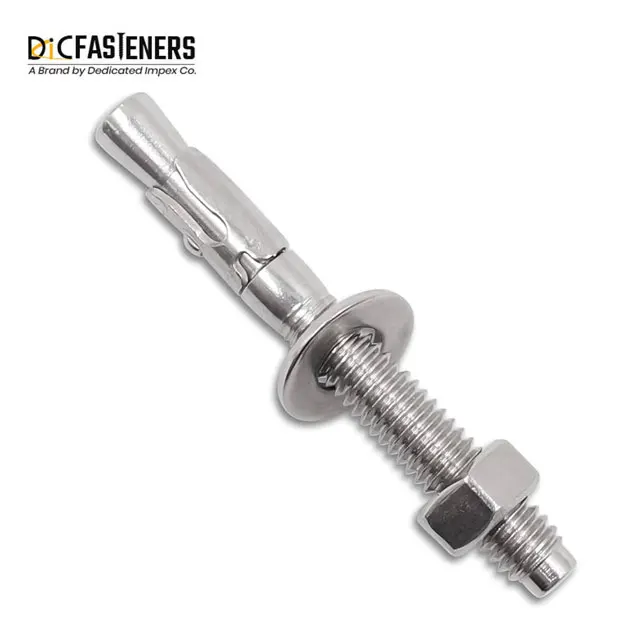 Din529 M6 M10 M12 M16 M20 Stainless Steel Wedge Anchor Bolts - Buy Stainless Steel Split Drive ...