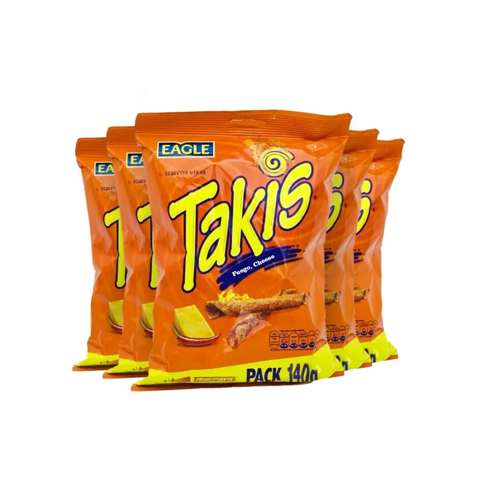 Takis Fuego Cheese 140g - Spicy Chili Heat Meets Creamy Cheese Delight ...