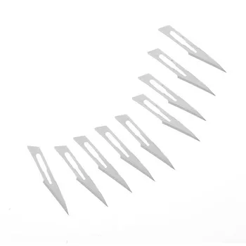 Carbon Steel Surgical Scalpel Blades With 1pcs Handle In Different Size ...