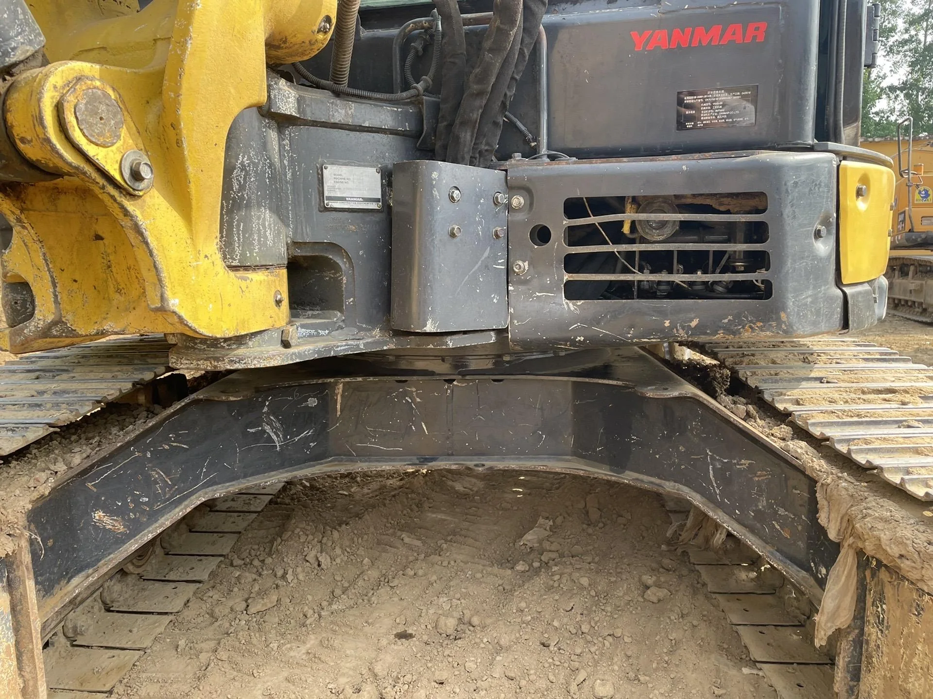Yanmar Vio55 Hydraulic Crawler Excavator Mini Used Yanmar 5 Ton Machine ...
