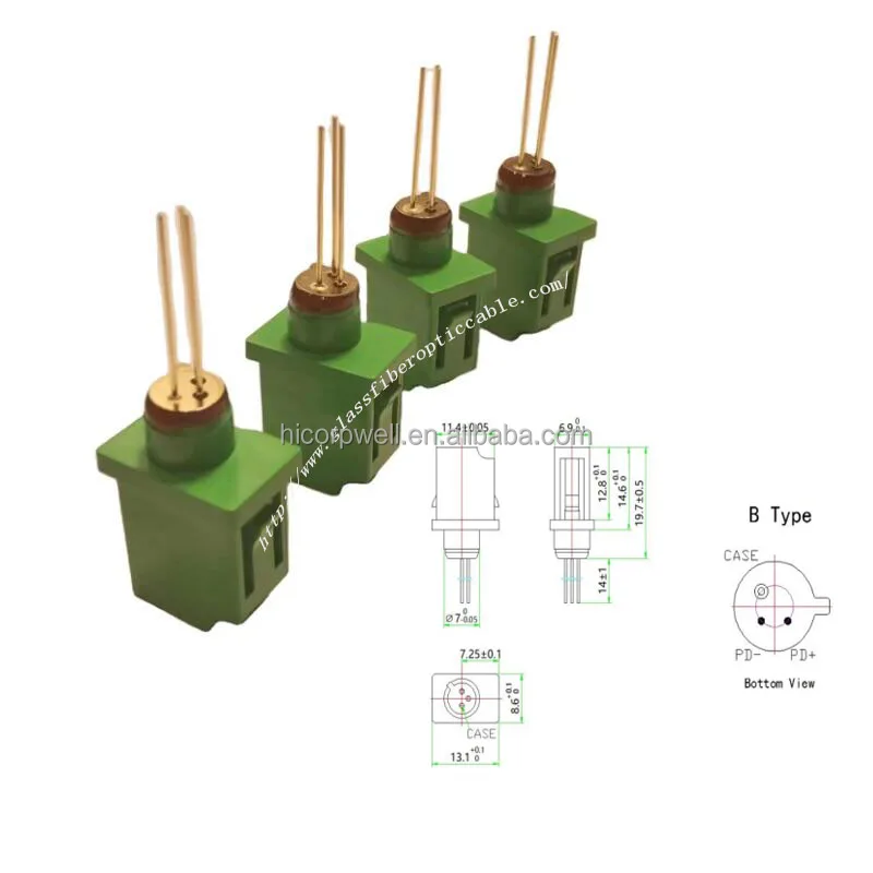 High Data Rate Communications with LC Ingaas PIN Detectors