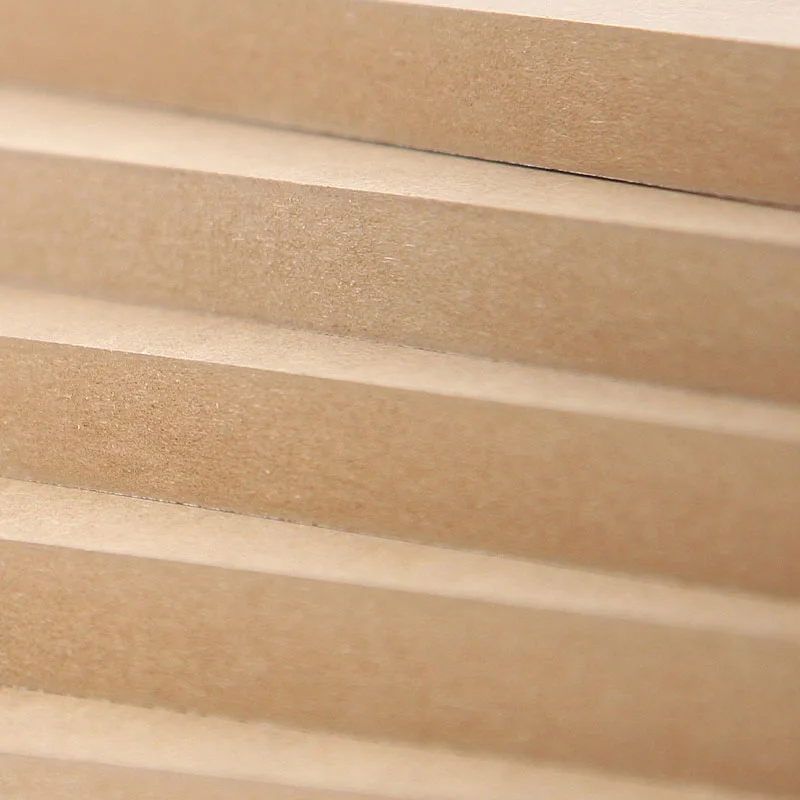 Hot Sell Rice Straw Mdf Plain Maf Plain Raw Mdf Panel Wood Sheet Board ...