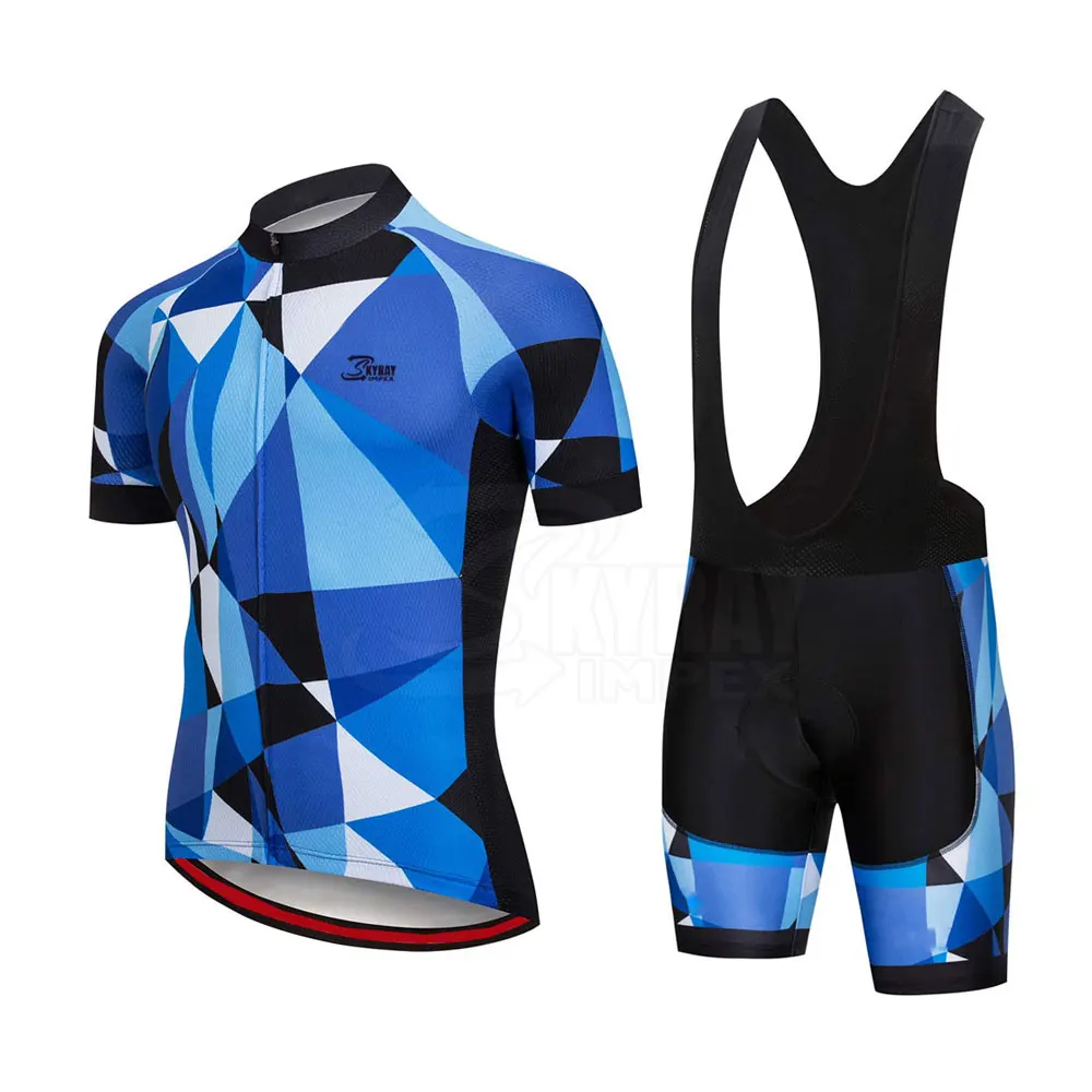 Team Cycling uniform Set Summer Men Cycling Clothing Racing Bicycle ...