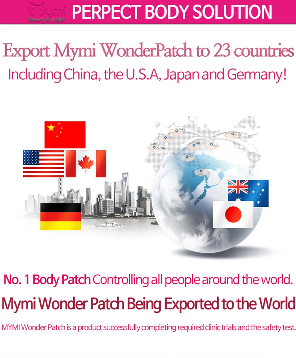 Mymi Belly Wing 5p Slimming Abdomen Treatment Patch For Slim Body And ...