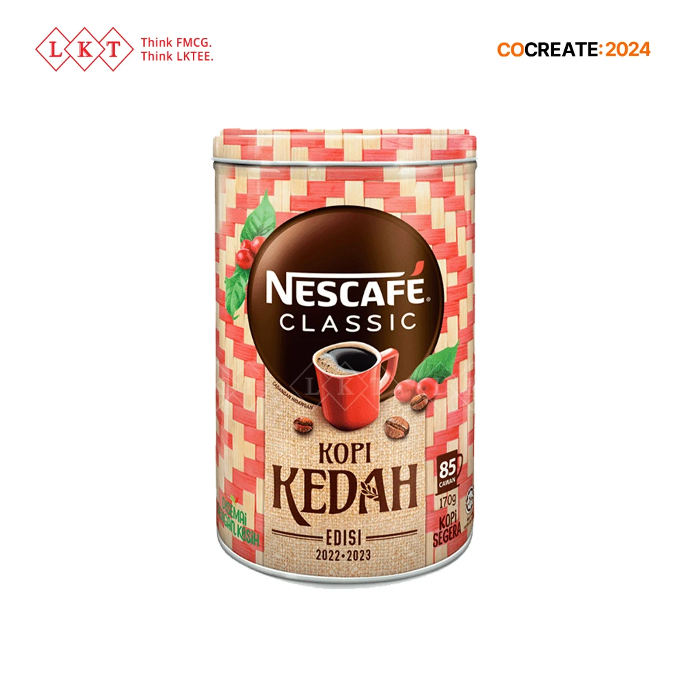 Nes cafe Classic Kopi Kedah 170G Instant Coffee Powder Single Origin ...