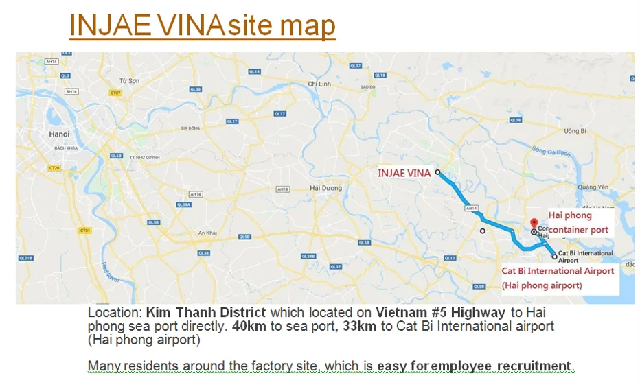 Company Overview - INJAE VINA CO., LTD