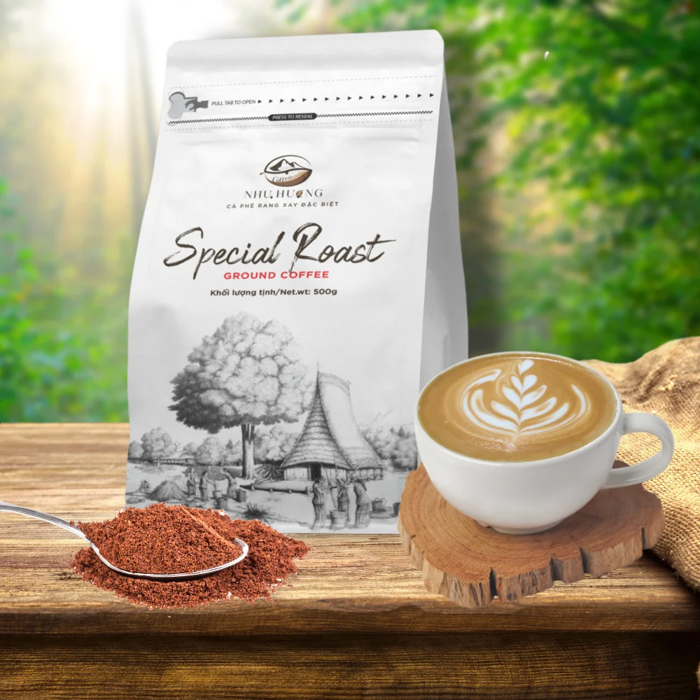 Arabica Premium Robusta Vietnam 0.5kg Bitter Taste Normal 24 Months ...