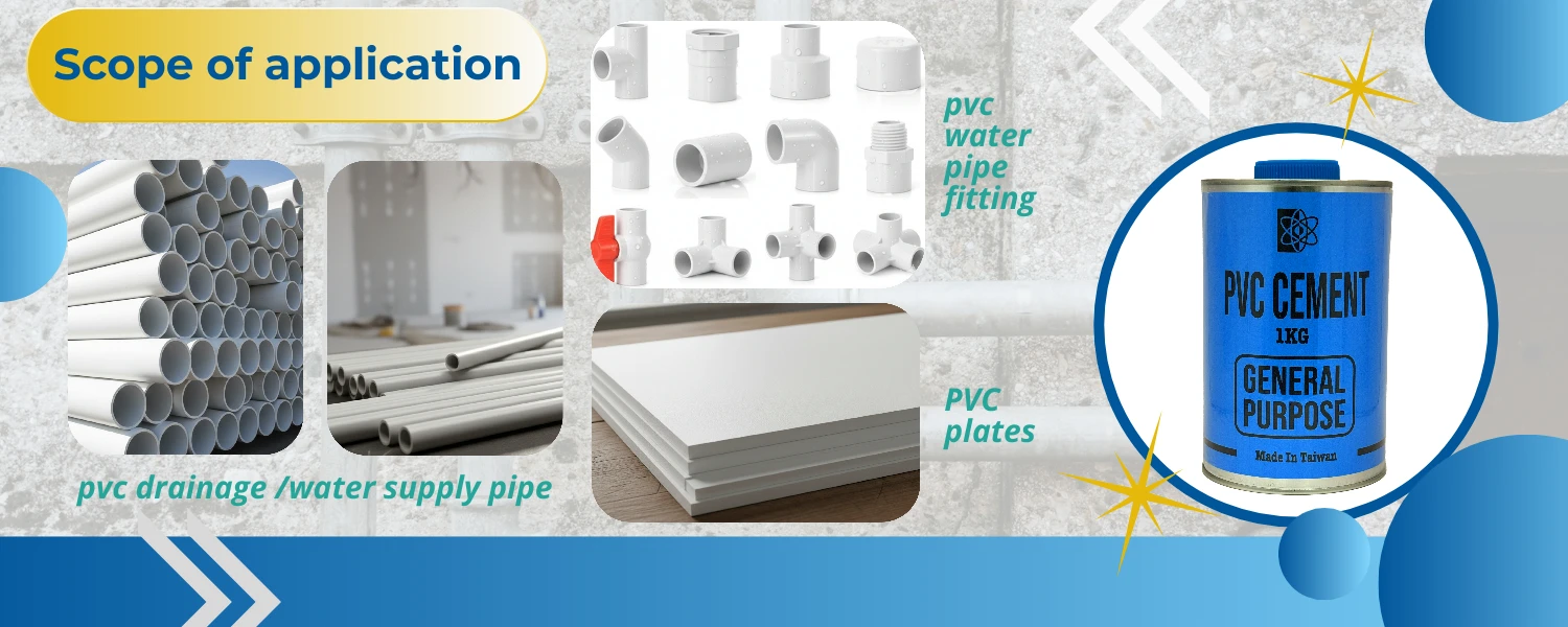 Fast Drying Liquid Glue PVC Cement for Construction & Transportation ...