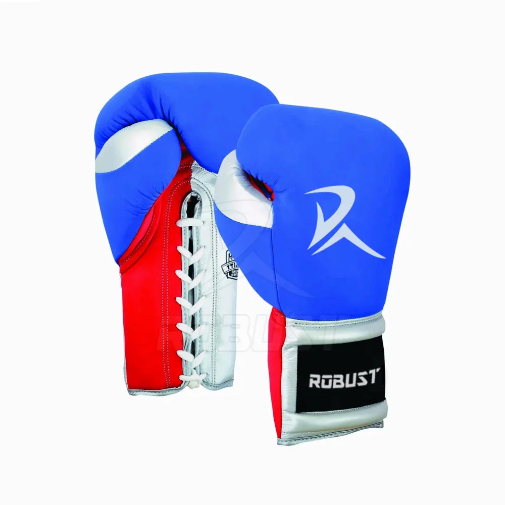 Custom Design Fitness Gym Boxing Gloves Genuine Leather Fighting ...