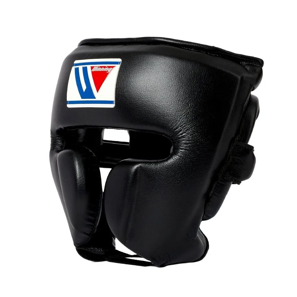 Hot selling Black Custom Logo Professional Training Winning Head Guard ...