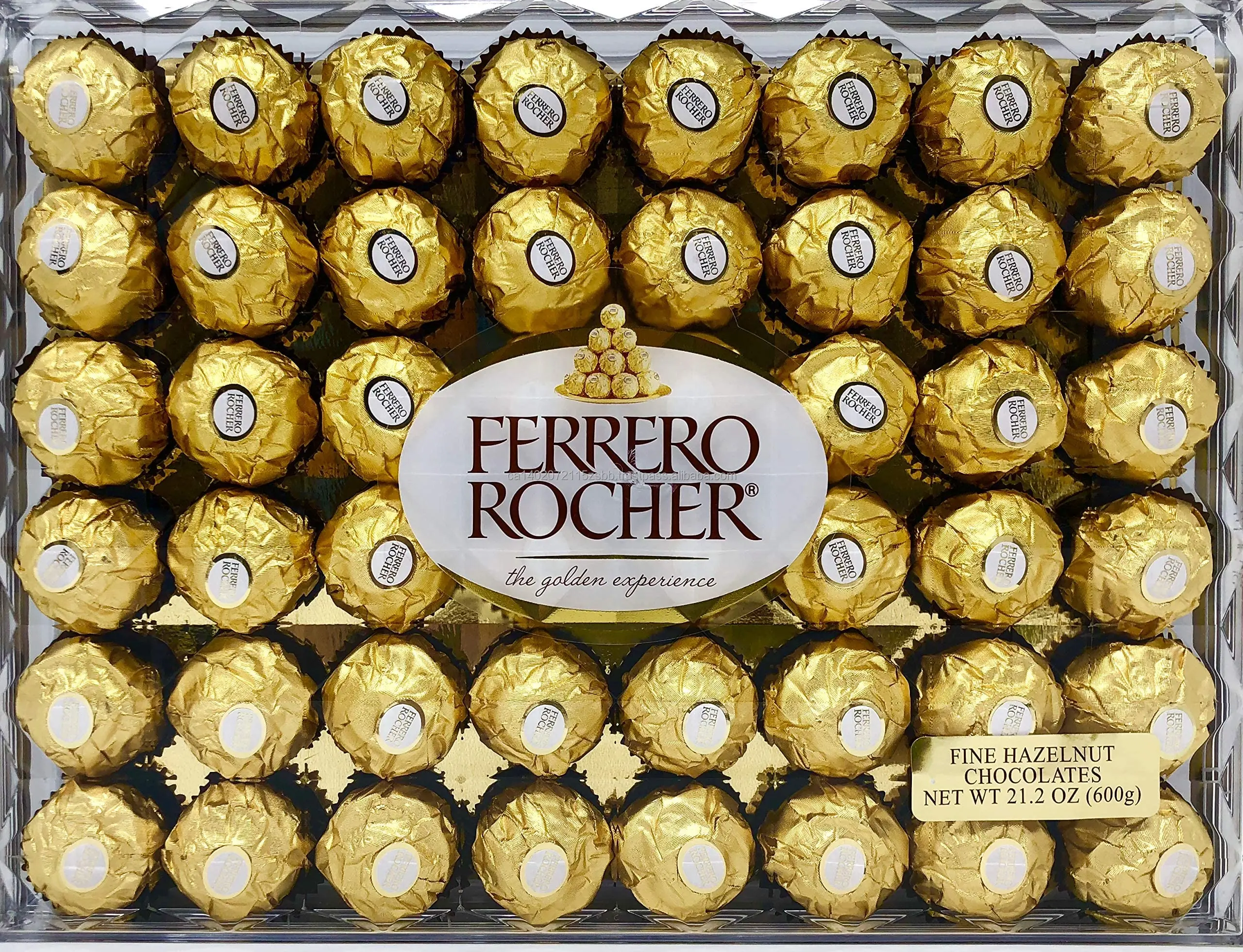 Ferrero Rocher Fine Hazelnut Chocolate-3 Individually Wrapped ...