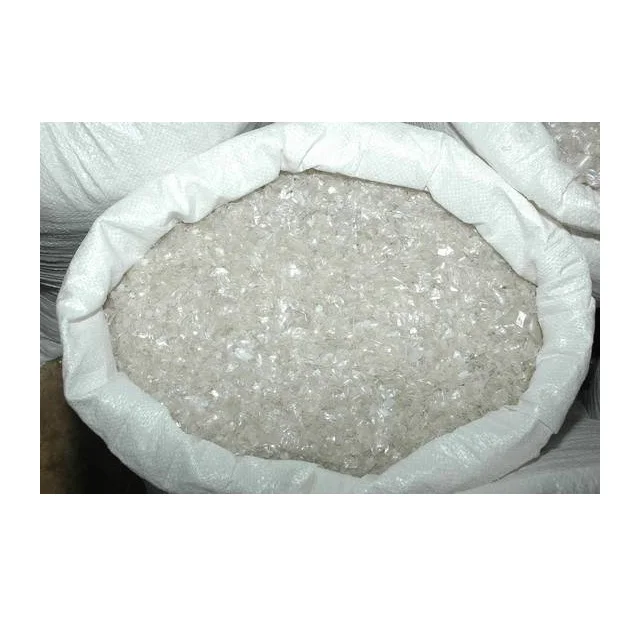 Brazil High Quality Recycled Plastic Clear Pet Flakes Scrap Transparent ...