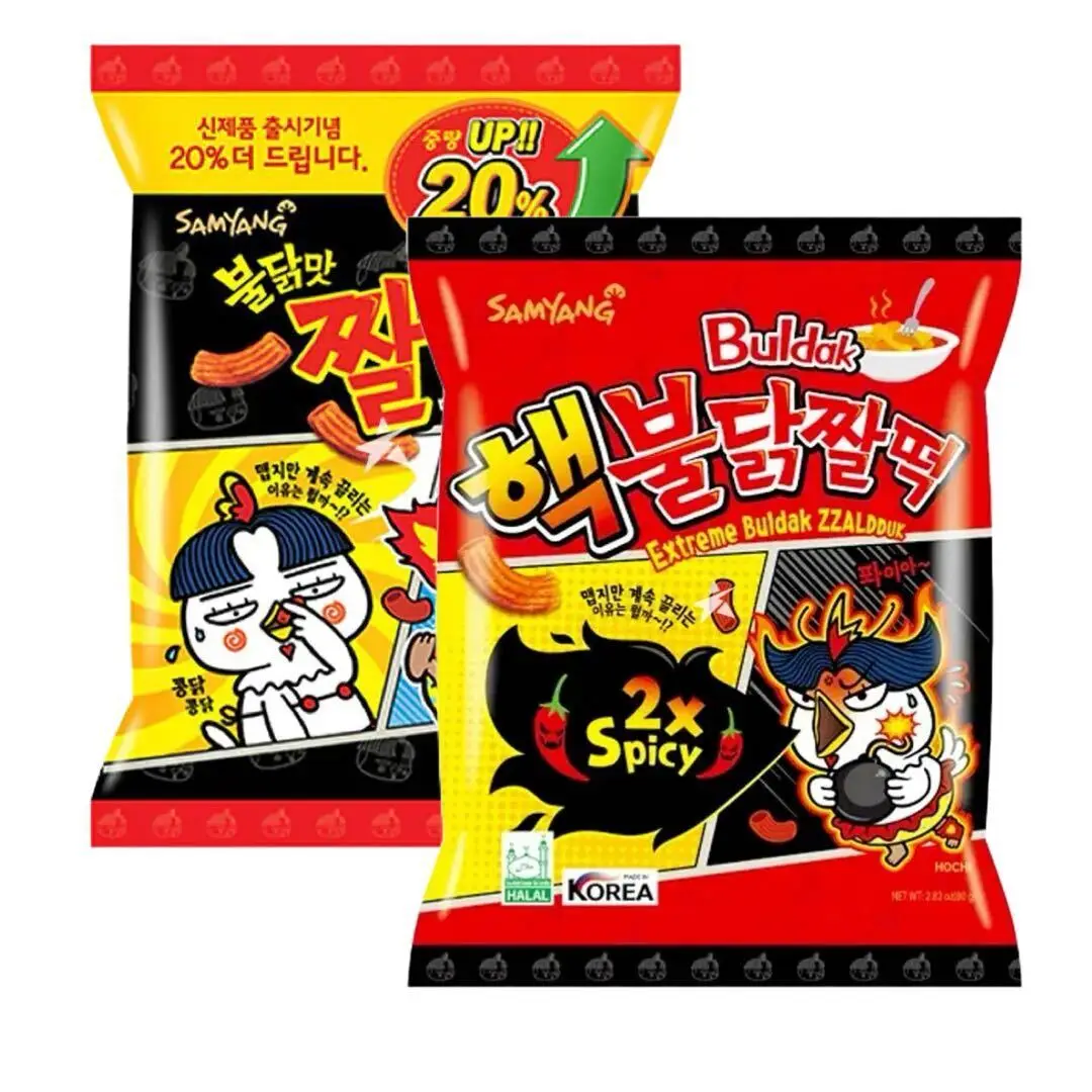 Samyang Zzaldduk Chips Snacks 2xspicy Snacks German Origin - Buy ...