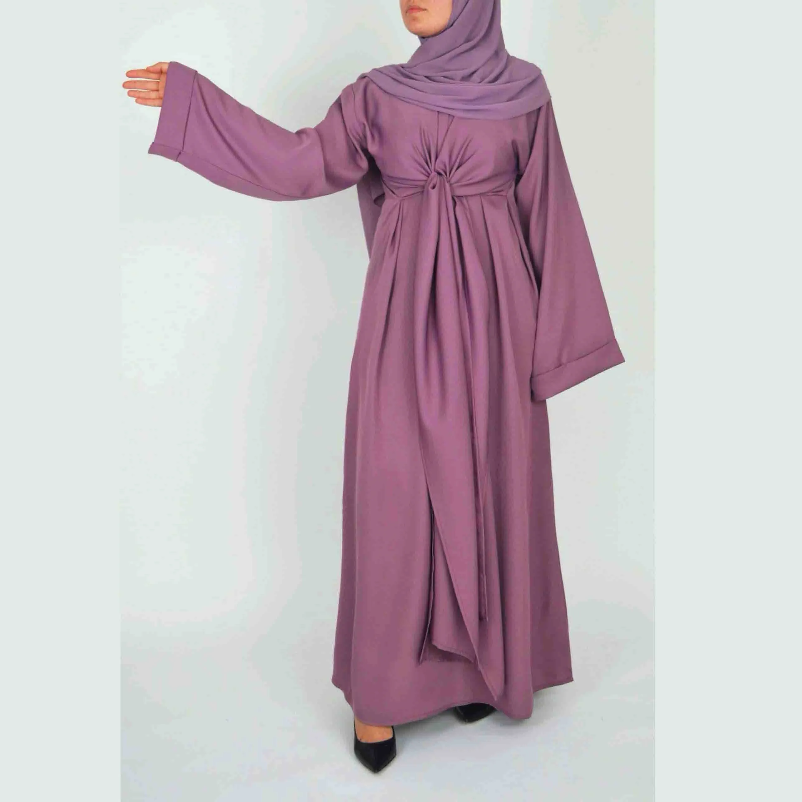 Modest Islamic Abaya Top For Womens Casual Summer Spring 2023 Long ...