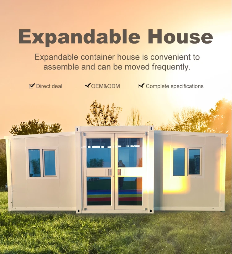 20ft 30ft 40ft Prefab House Australia Expandable Container House Home ...