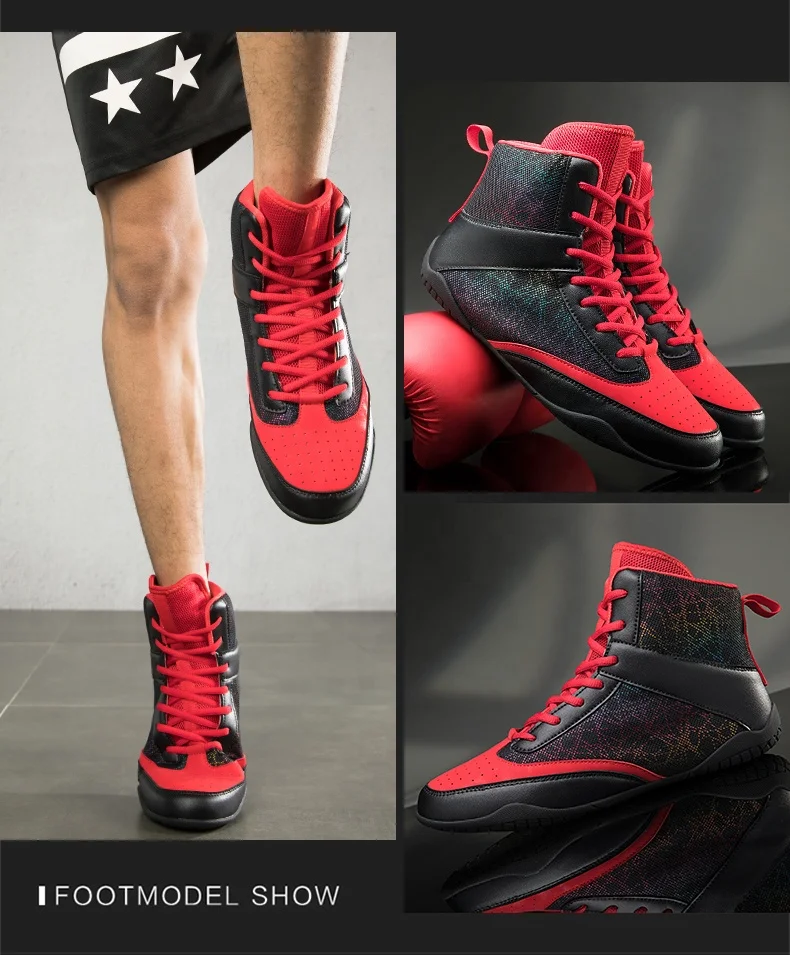 Best Boxing Wear Shoes for Wrestling or Kick Boxing in White Color With ...