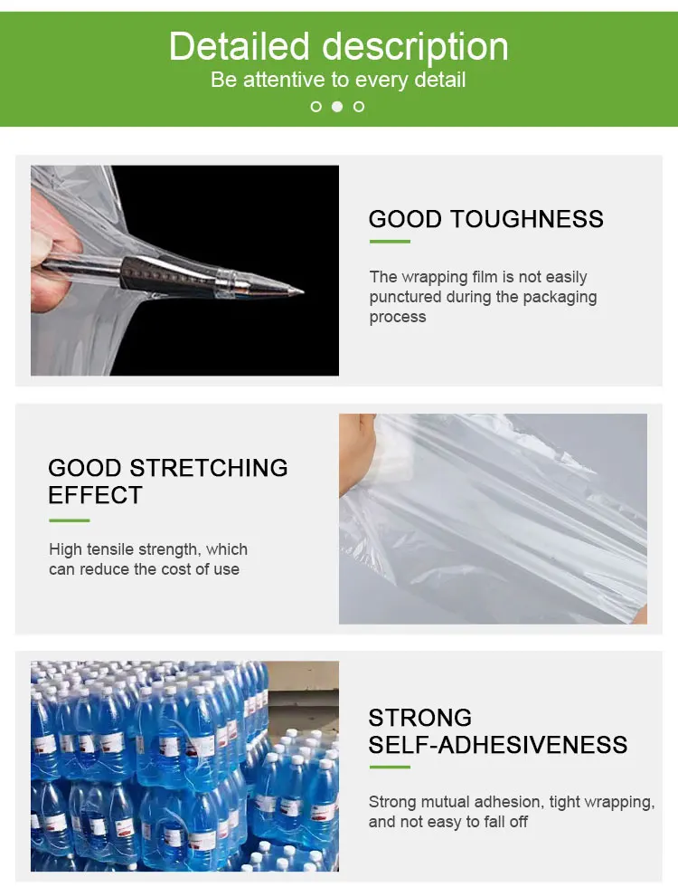 Wrap Packing Film For Plastic Bottles Printable Pe Hot Shrink Film Roll ...