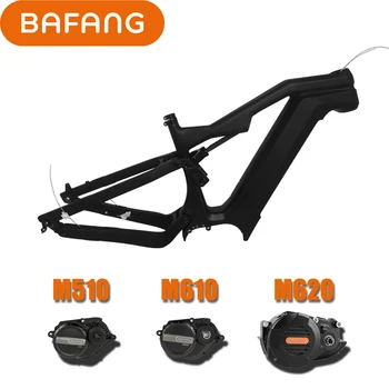 Carbon Fibre Electric Bicycle Frame For Bafang M510 M610 M620 Emtb ...