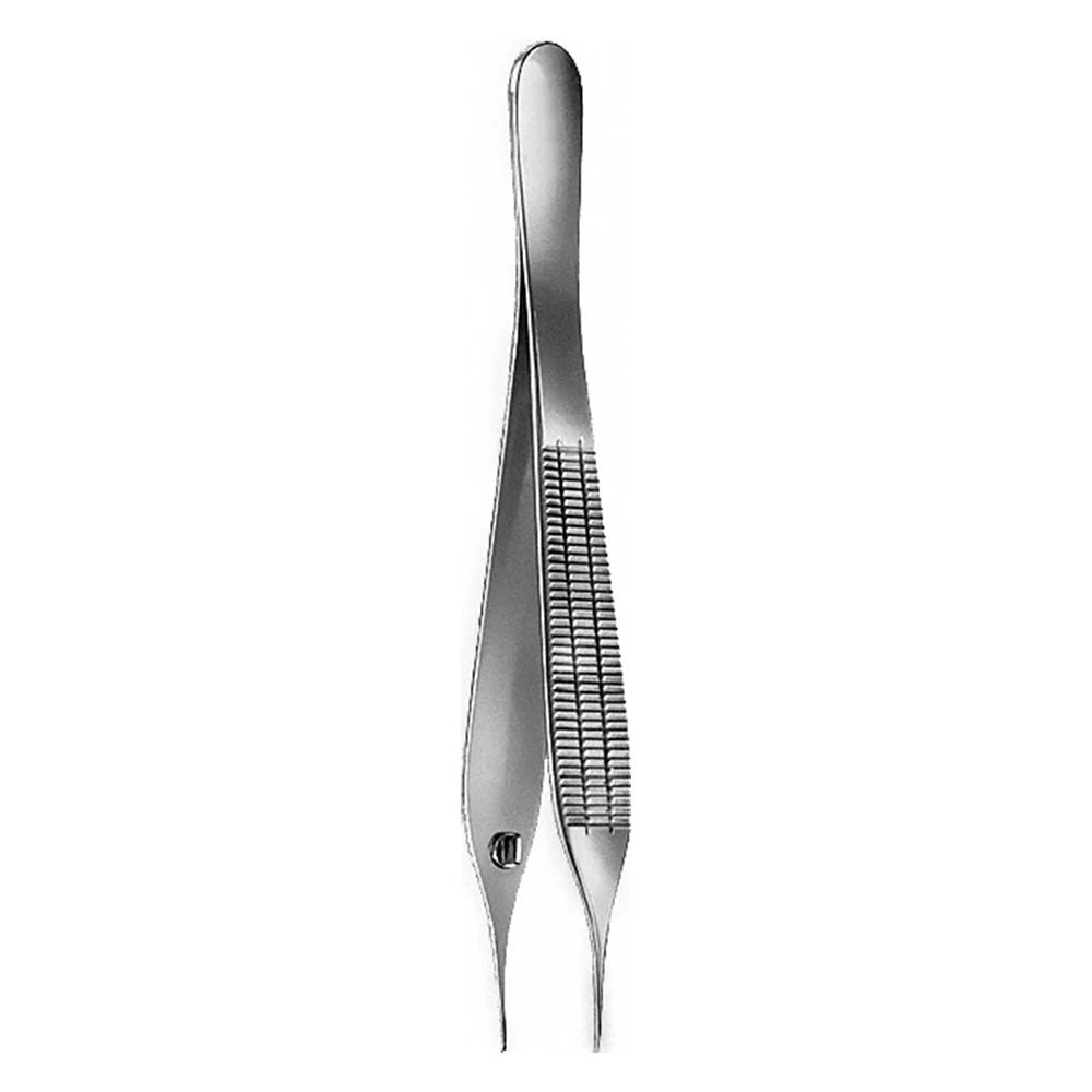 Adson Biemer Micro Tissue Forceps Straight Toothed 1x2 120 Mm 4.34 ...