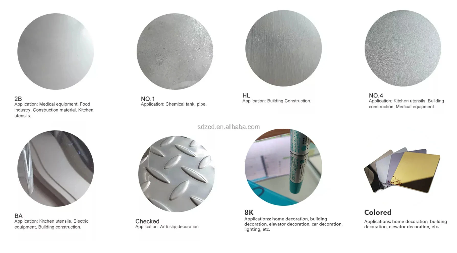 Aisi Asme 304 304l Sus 410 430 Customized Support 2mm Thickness 4*8 ...