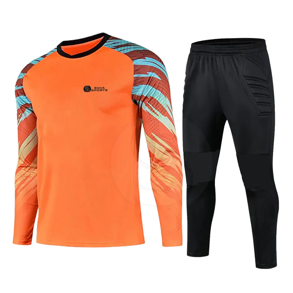 Latest Design New Arrival Goalkeeper Uniform Polyester Made Light ...