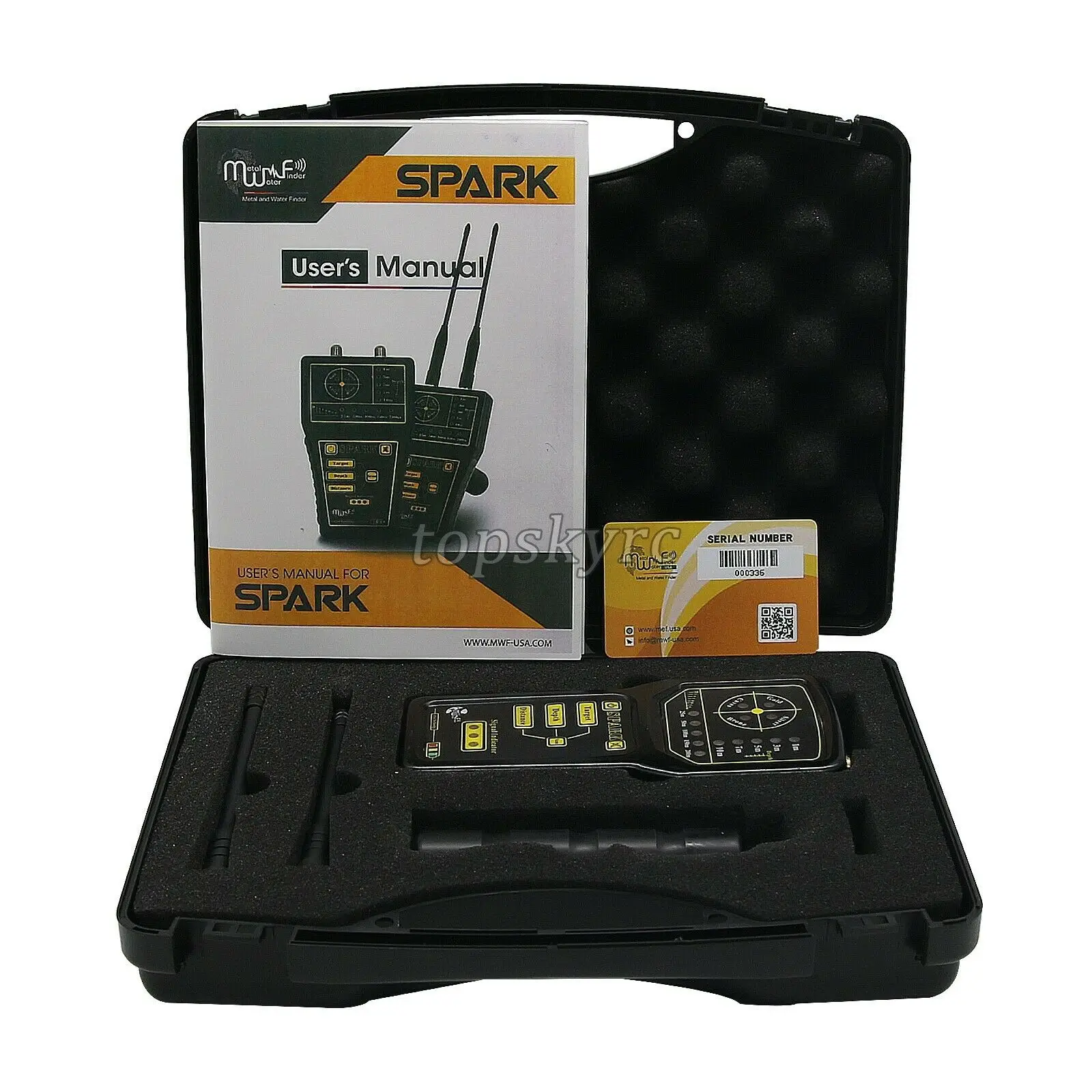 New Long Range Gold Metal Detector - 2 Antennas for Caves