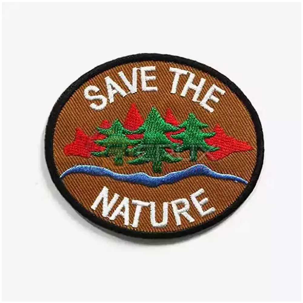 Factory Custom Brand Logo Embroidered Badges New Arrival Handmade ...