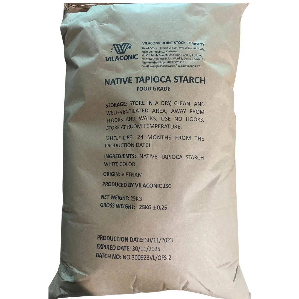 TAPIOCA STARCH FROM VIETNAM FOOD/INDUSTRIAL GRADE MODIFIED CLEAN, HOT ...