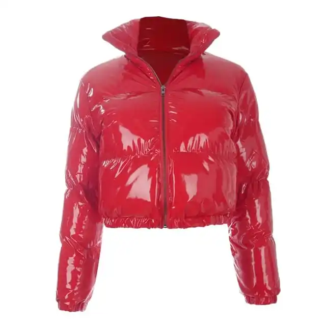 Oversized Zip-up Quilted Warm Bubble Jackets 2022 Top Quality Women's ...