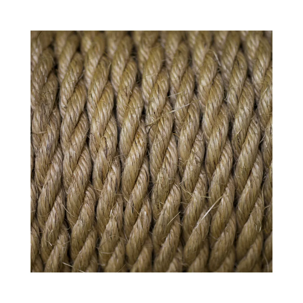 Natural Fiber / Sisal 3-strand Twisted Rope - Buy 100% Natural Sisal ...