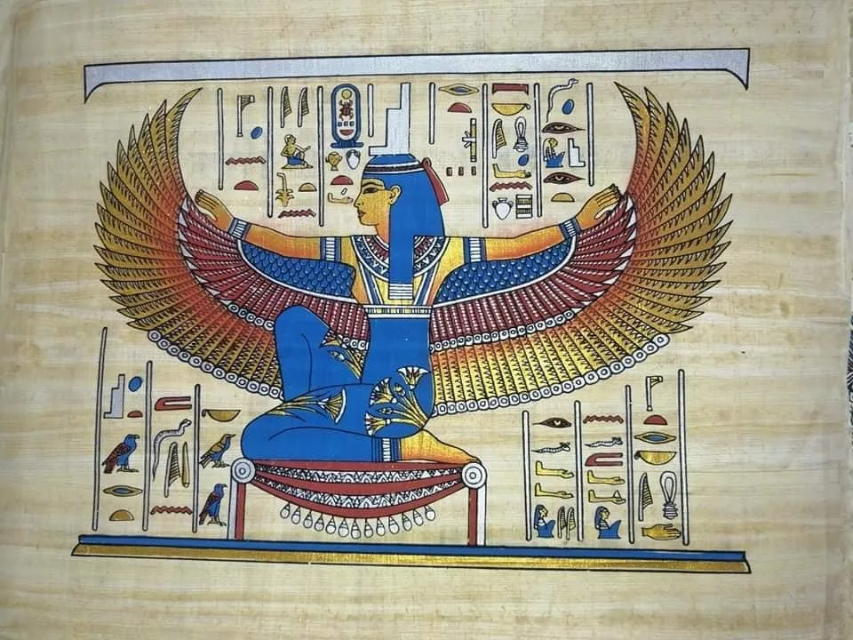 Ancient Egyptian Papyrus Wallpaper - Top Quality Art