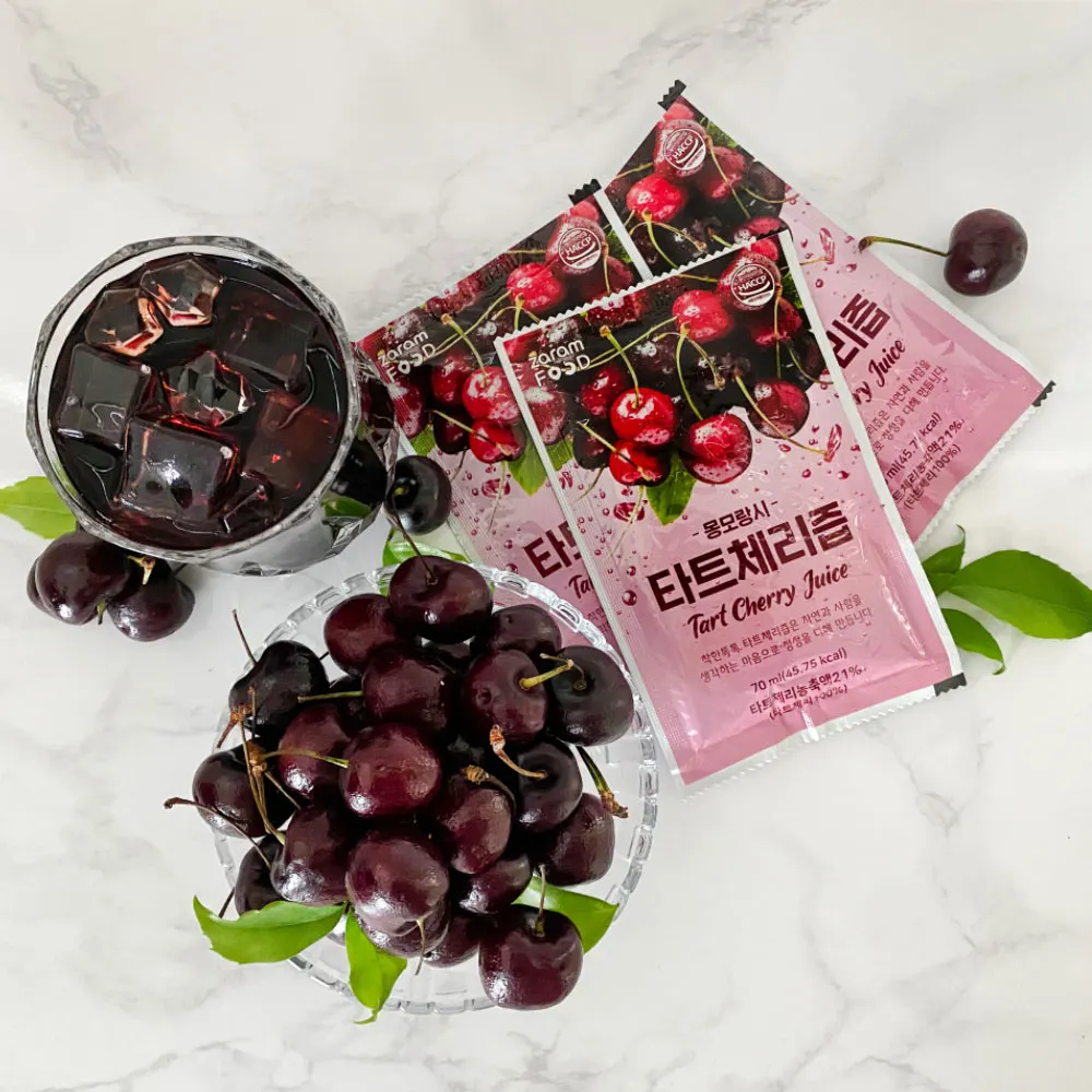 Zaram Food Tartcherry Juice 1 Box (70ml X 30 Packs) Improve Blood ...