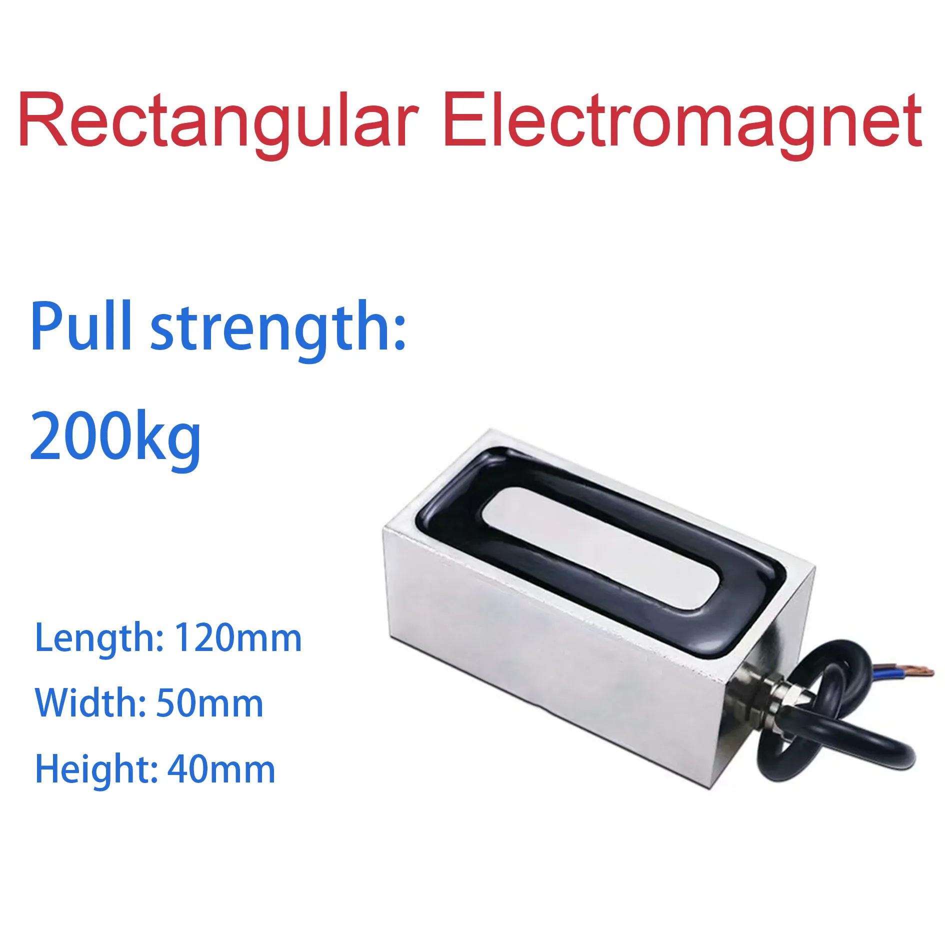 Winchoice Portable Powerful Rectangular Electromagnet 24v| Alibaba.com